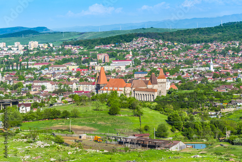 Hunedoara city view, Romania Stock Photo | Adobe Stock