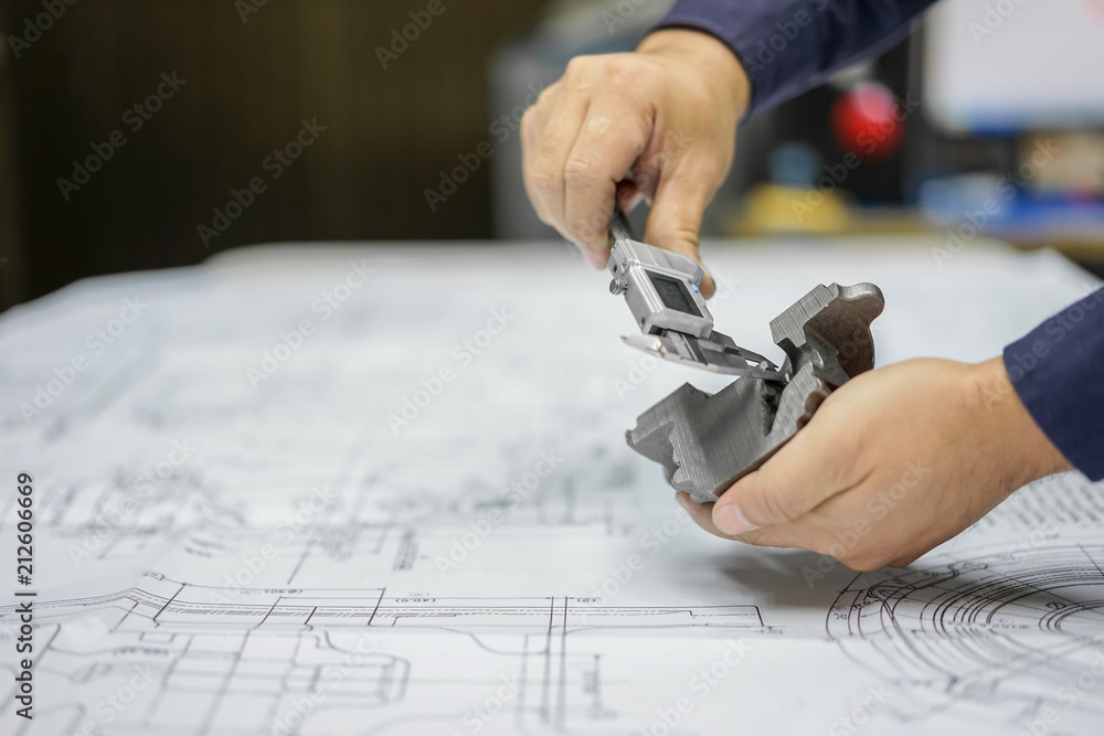 Engineering inspection check dimension automotive parts reference ...