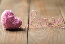 Pink Rope Heart Free Stock Photo - Public Domain Pictures