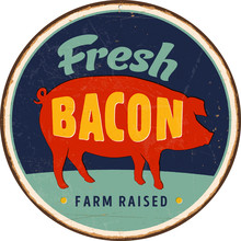 Farm Fresh Bacon Pig Poster Free Stock Photo - Public Domain Pictures