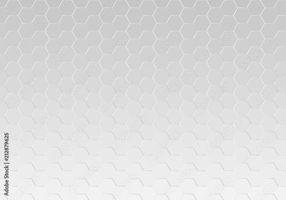 Abstract metallic hexagon mesh pattern background texture vector ...