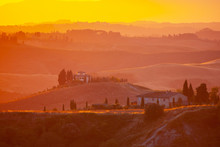 Volterra Sunset Free Stock Photo - Public Domain Pictures