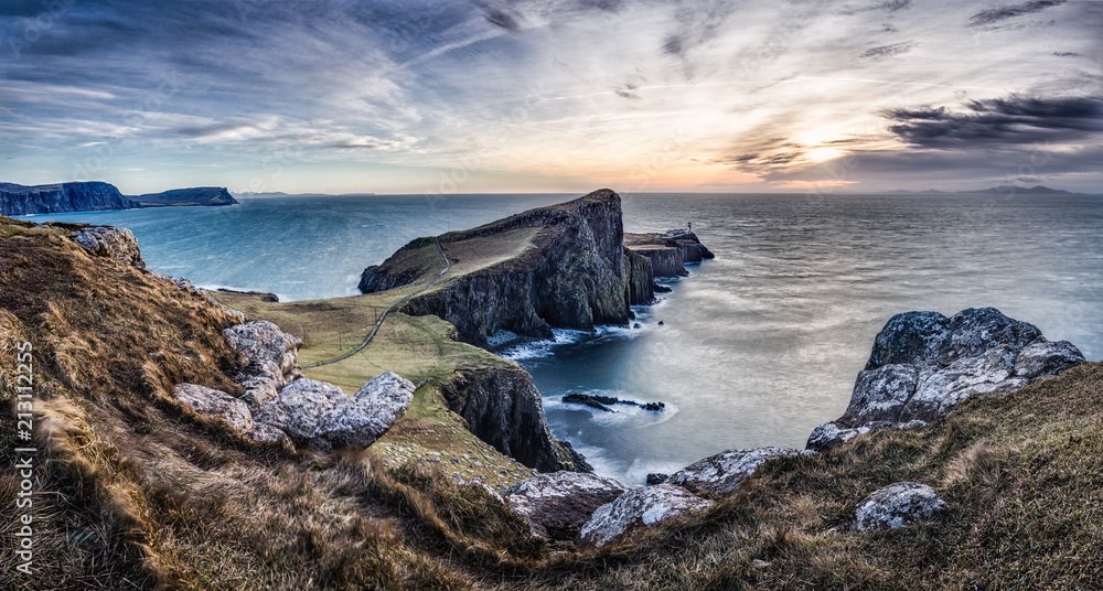 Coast Landscape Scotland Wallpaper