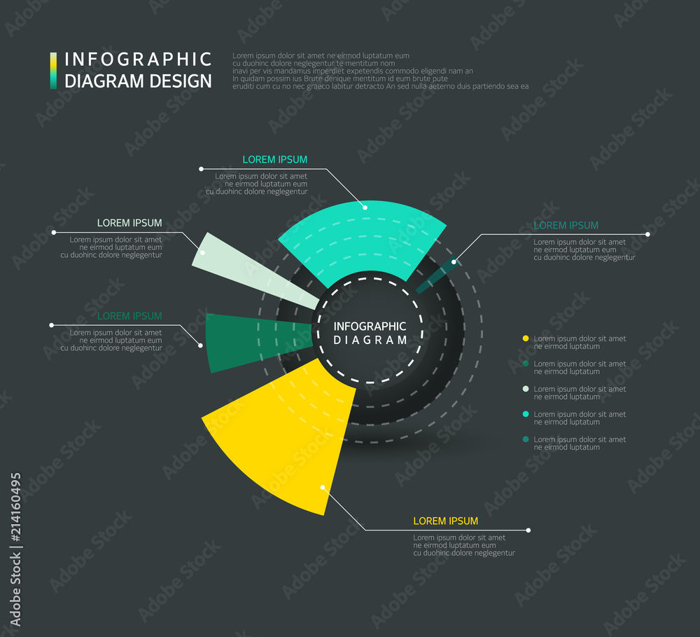 Infographic diagram Design illustration Stock Vector | Adobe Stock