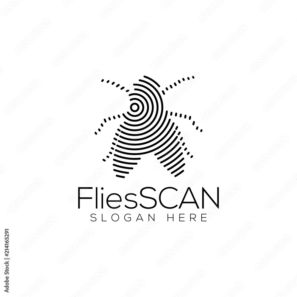 Files Scan Technology Logo vector Element. Animal Technology Logo ...