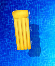 Yellow Pool Raft Free Stock Photo - Public Domain Pictures