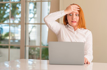 Angry Woman And Laptop Free Stock Photo - Public Domain Pictures