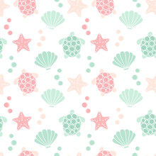 Starfish Background Beach Pattern Free Stock Photo - Public Domain Pictures