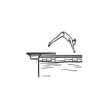 Competition Pool Diving Board Free Stock Photo - Public Domain Pictures