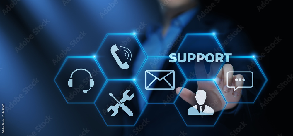 Stock-Foto „Technical Support Center Customer Service Internet Business ...