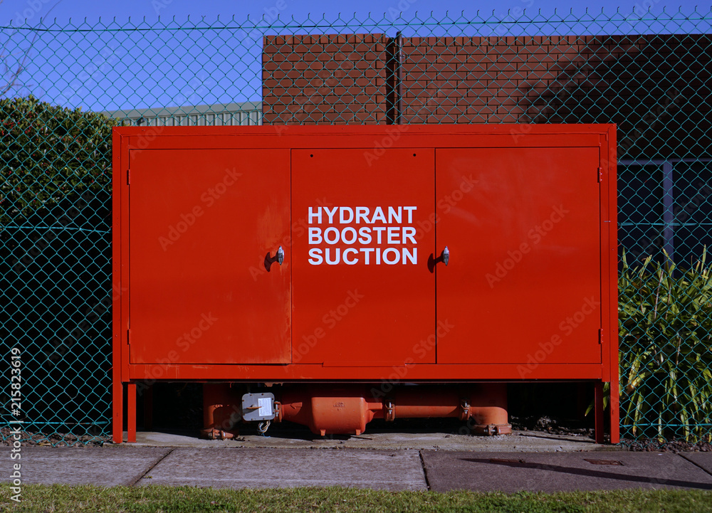 Hydrant booster suction Stock Photo | Adobe Stock