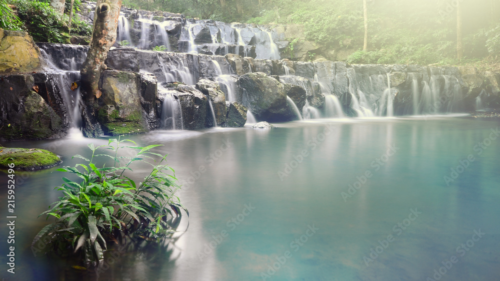 Amazing beautiful Sam Lan waterfalls, Khao Sam Lan National Park ...