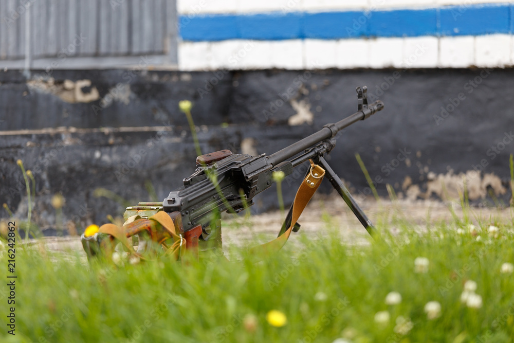 RPK Kalashnikov hand-held machine gun Stock Photo | Adobe Stock
