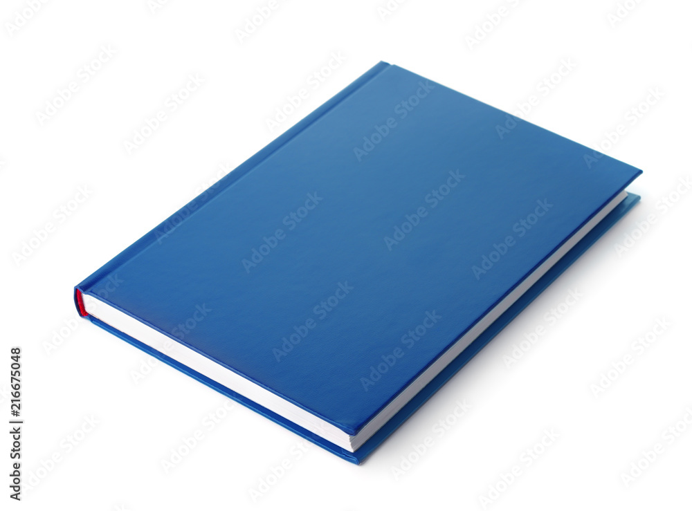 Blue hardcover book Stock Photo | Adobe Stock
