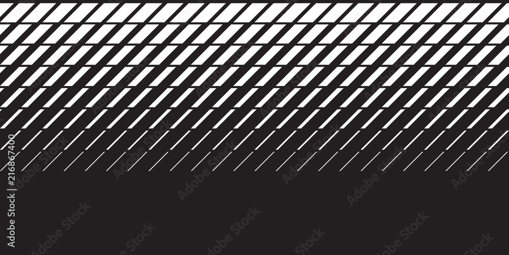 Geometric degrade lines gradient motif Stock Vector | Adobe Stock