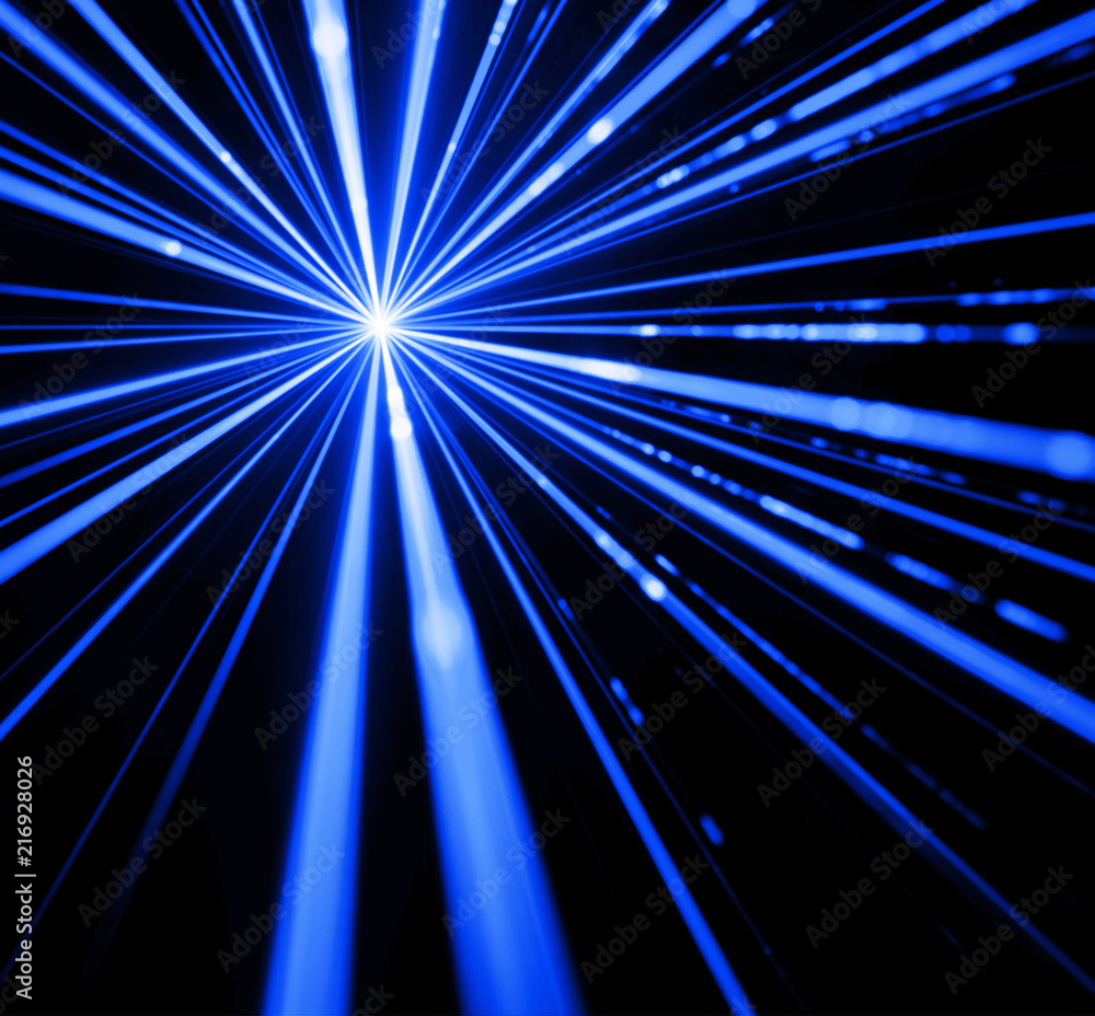 Laser beam light effect Stock Photo | Adobe Stock