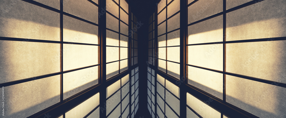 Wall Pattern details Architecture abstract perspective Japan ...