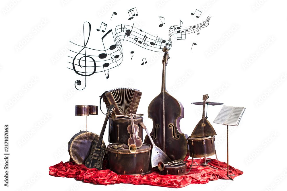 Classical Music Instruments Wallpaper