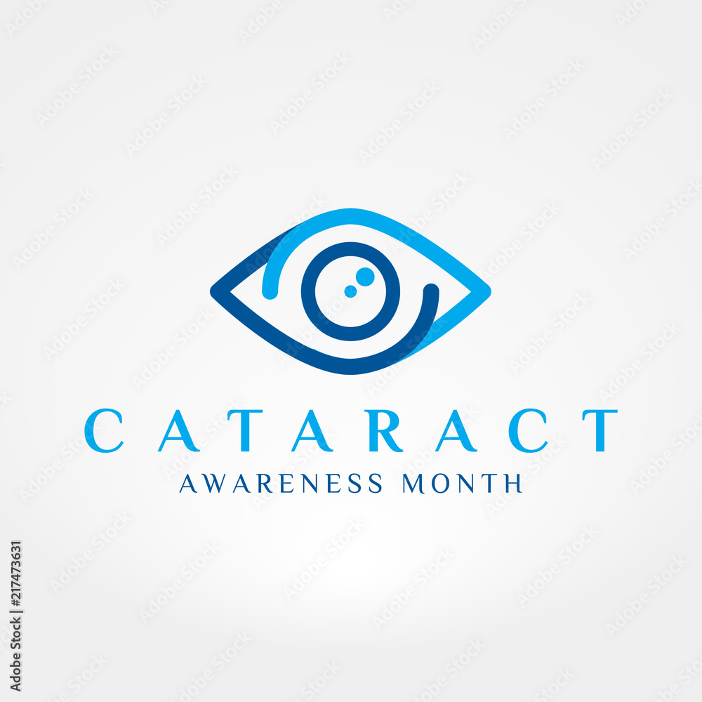 Cataract Awareness Month. Stock Vector | Adobe Stock