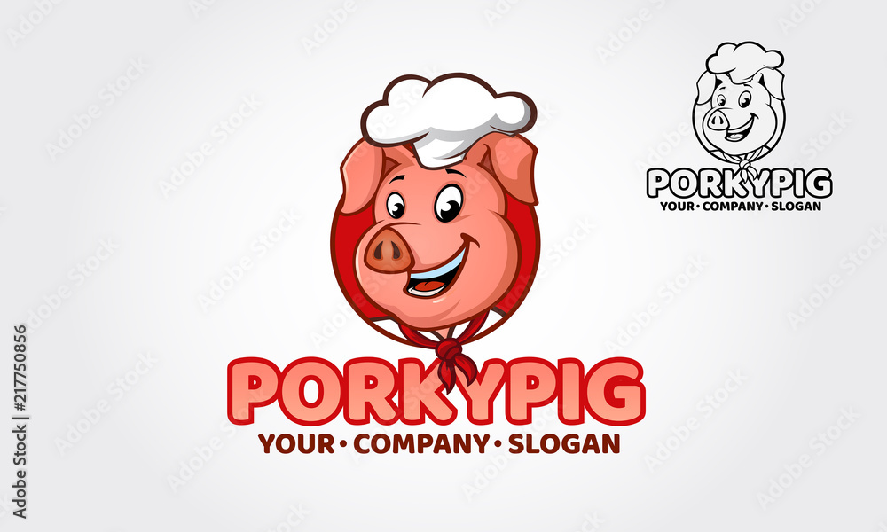 Porky Pig Logo Cartoon Production Cel Porky Pig Robin Hood Ruby Lane