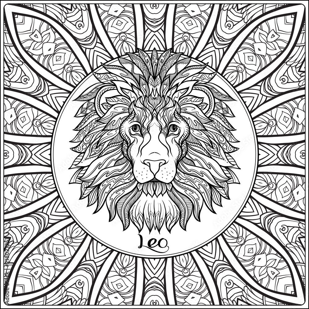 astrology coloring pages for adults