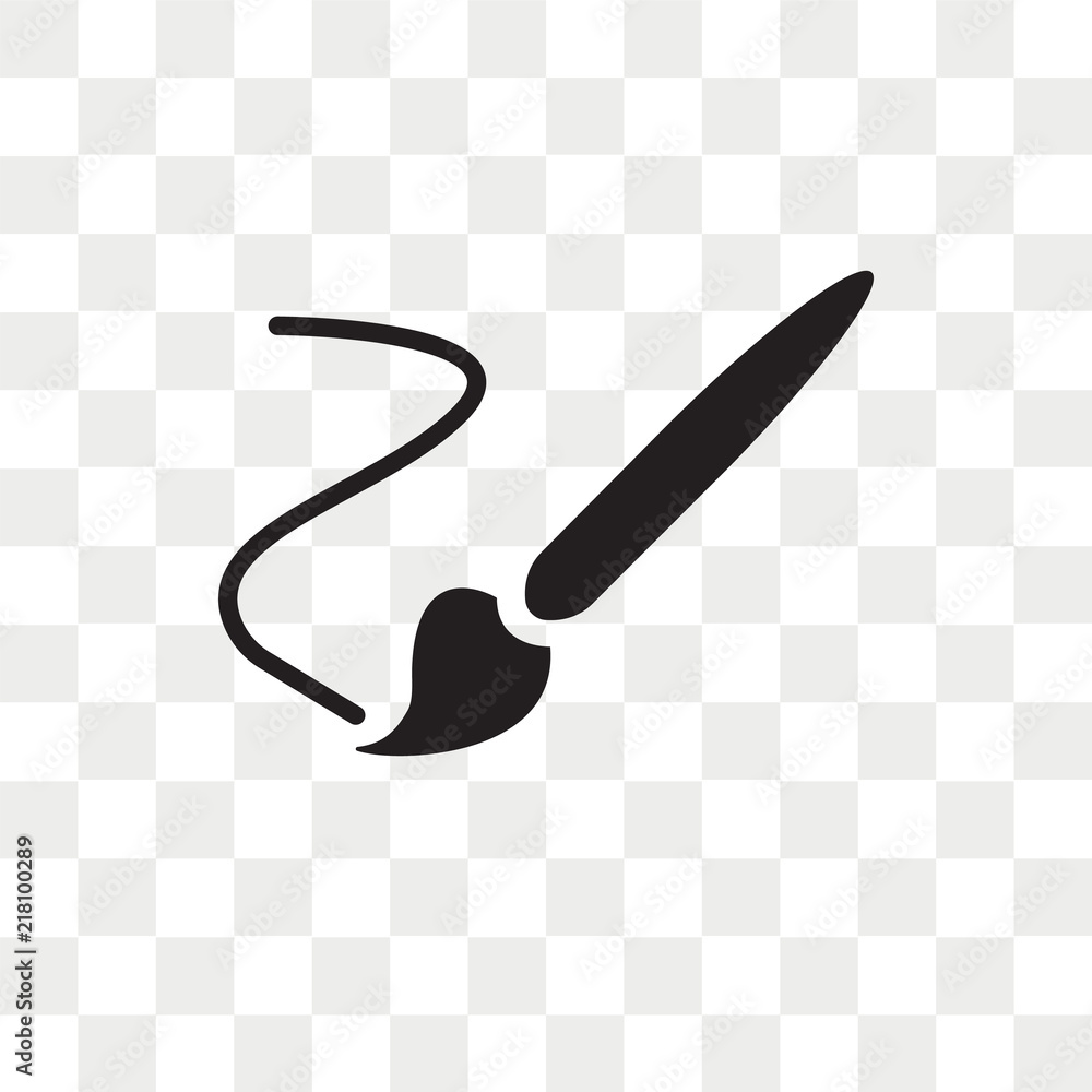 brush vector icon
