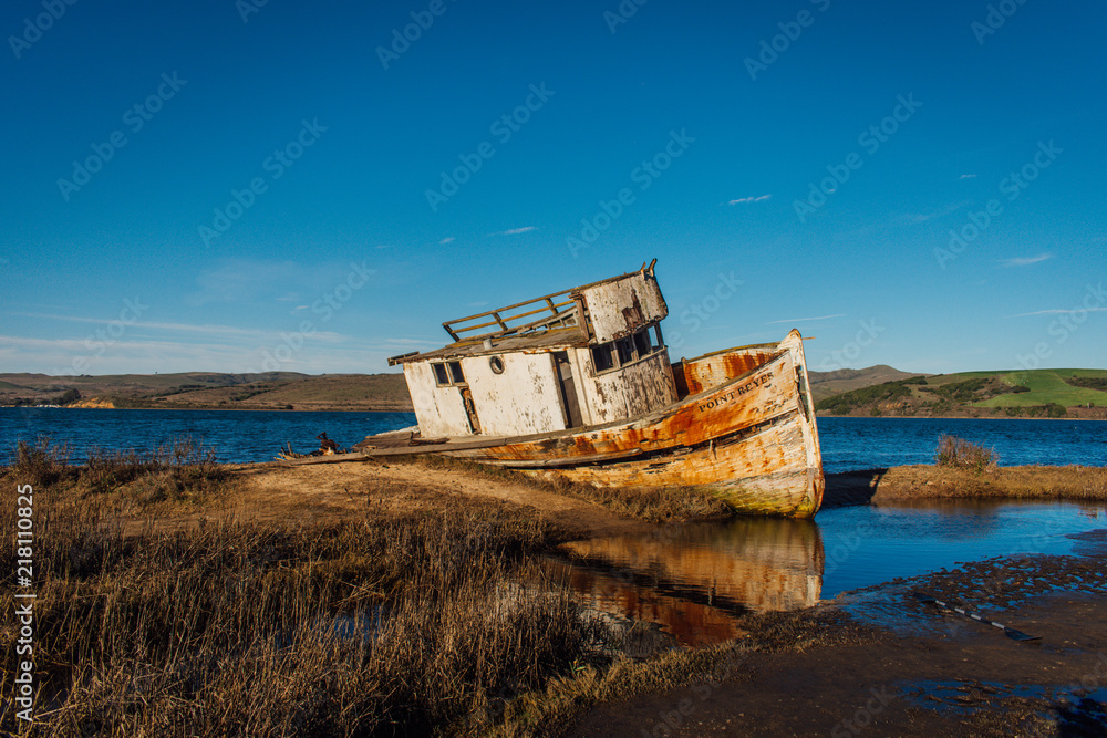 Point Reyes Shipwreck Stock Photo | Adobe Stock