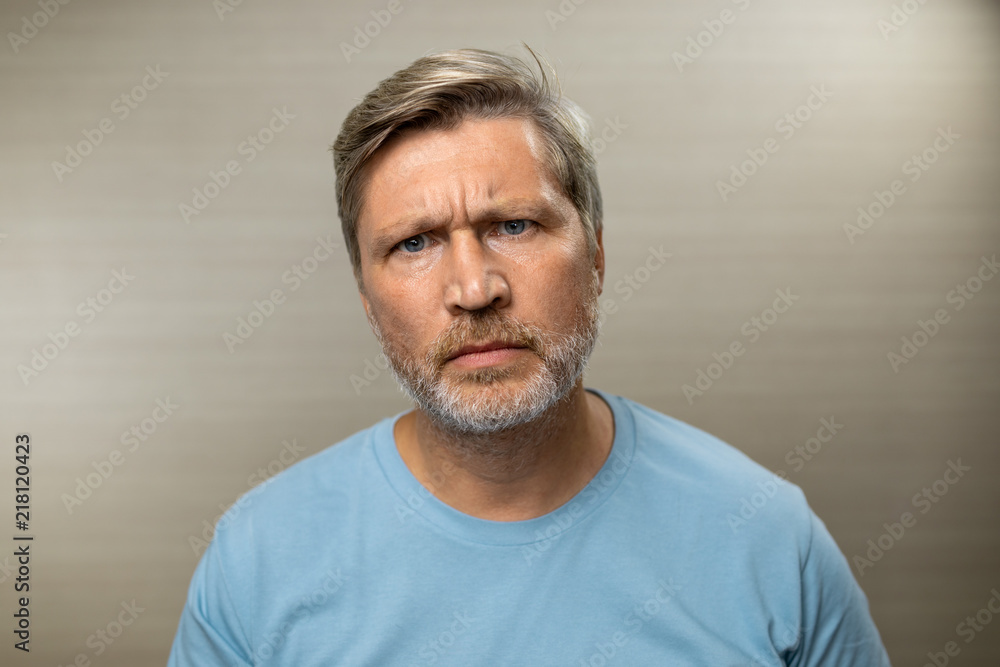 Male portraits. Various emotions. Stock Photo | Adobe Stock