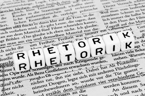 Rhetorik – Stock-Foto | Adobe Stock
