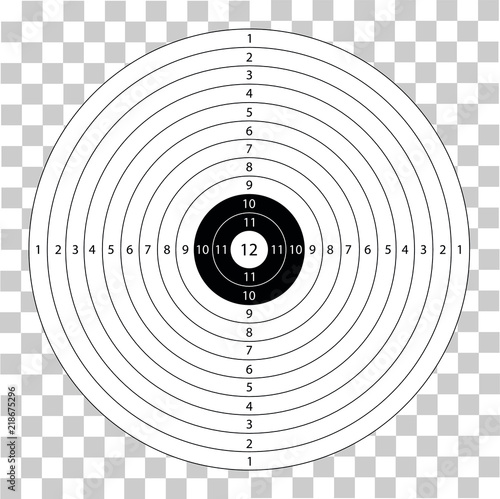 Zielscheibe Stock-Vektorgrafik | Adobe Stock