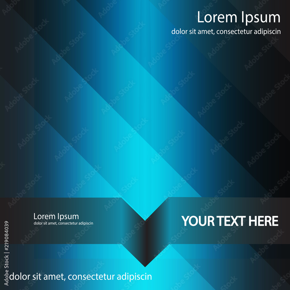 The layout design of the brochure template. Catalog, magazine, flyer ...