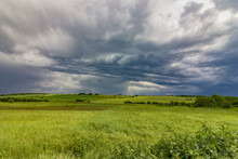 Storm Clouds Over Country Field Free Stock Photo - Public Domain Pictures