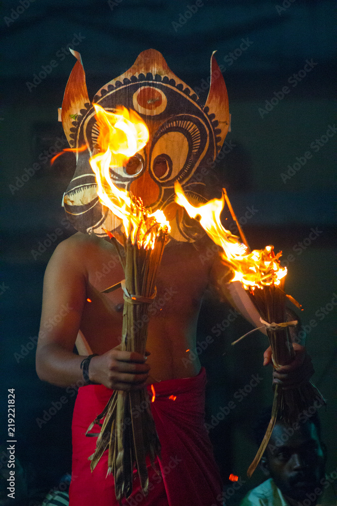 Padayani- traditional folk dance and ritual art from the central ...