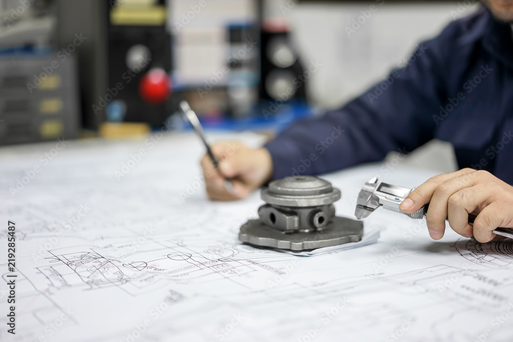 Engineering inspection check dimension automotive parts reference ...