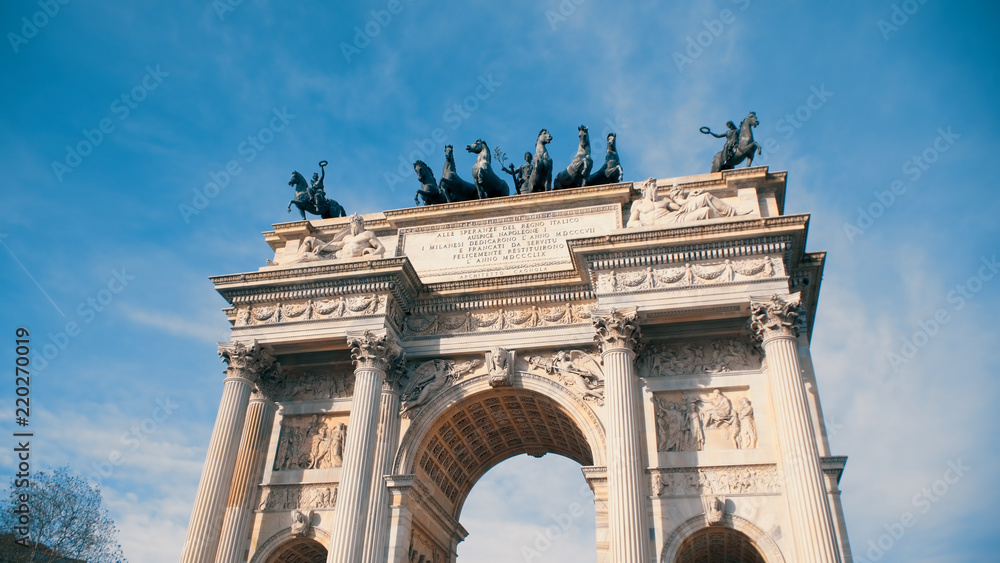 Porta Garibaldi, also known as the Porta Comasina, is a city gate ...