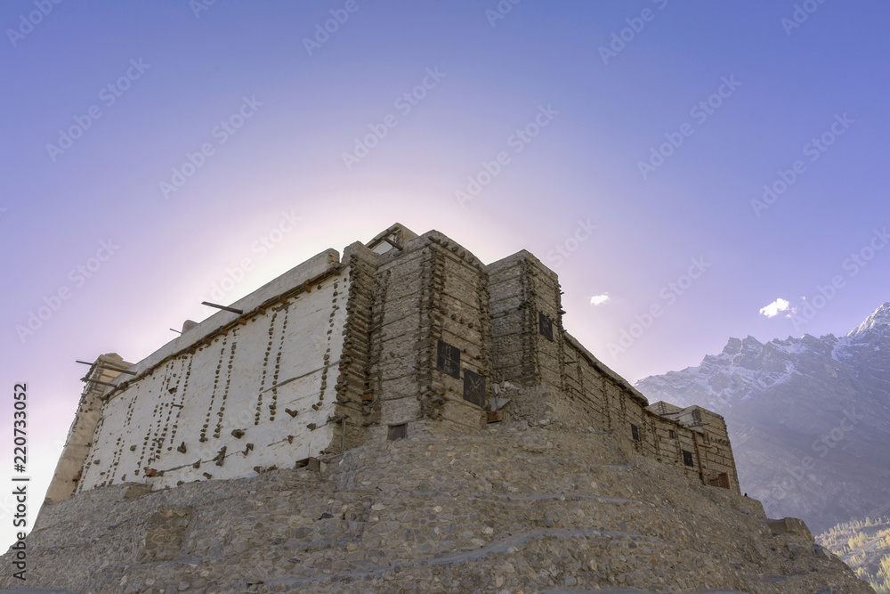 Foto de Stock Balti ( Baltit ) Fort - an ancient fort in the Hunza ...
