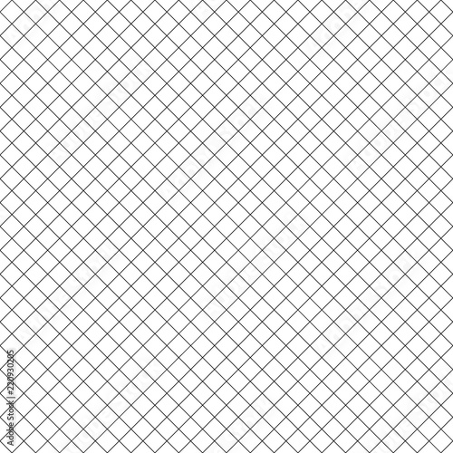 Cell, grid with diagonal lines seamless background, pattern. Tiles ...
