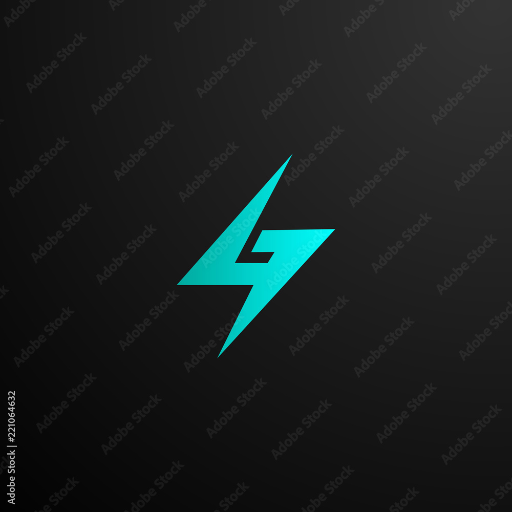 G power logo icon Stock Illustration | Adobe Stock