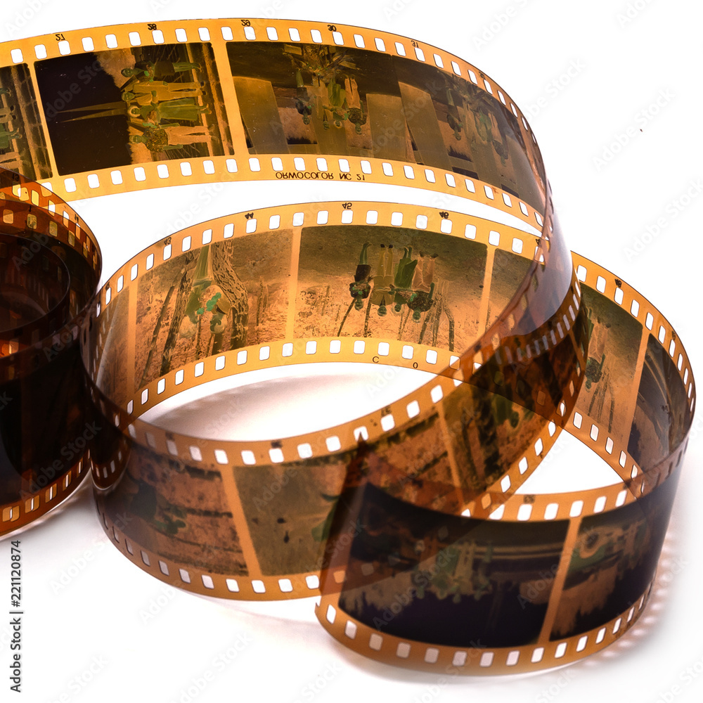 photographic retro-symbol for the shooting process, photochemical ...