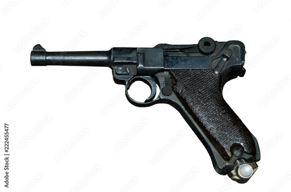 Luger pistol (Parabellum P 08) Pistol Parabellum Model 1908 Stock Photo ...