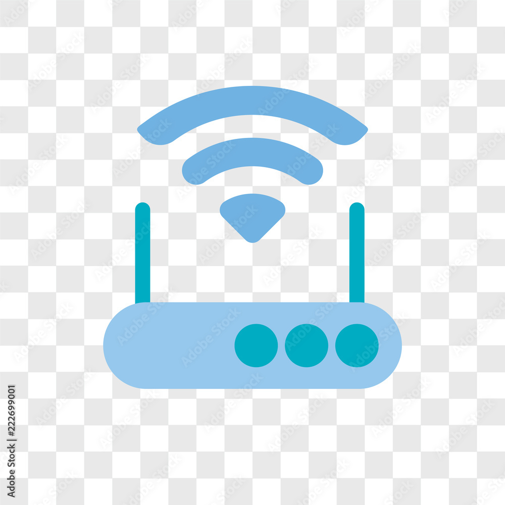 modem icons isolated on transparent background. Modern and editable ...