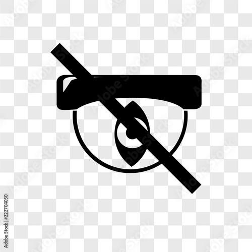 hidden icons isolated on transparent background. Modern and editable ...