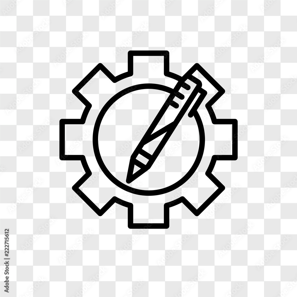 resources icons isolated on transparent background. Modern and editable ...