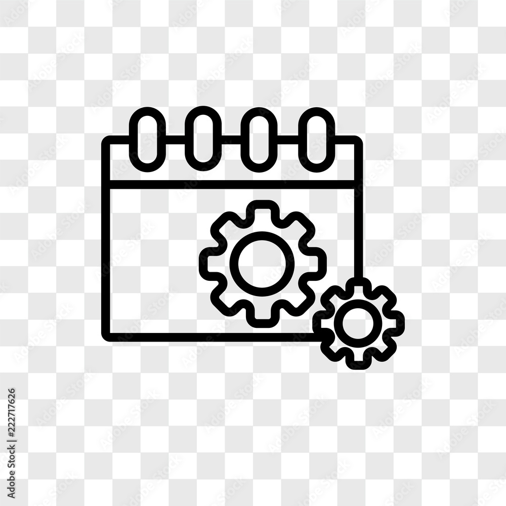 event icons isolated on transparent background. Modern and editable ...