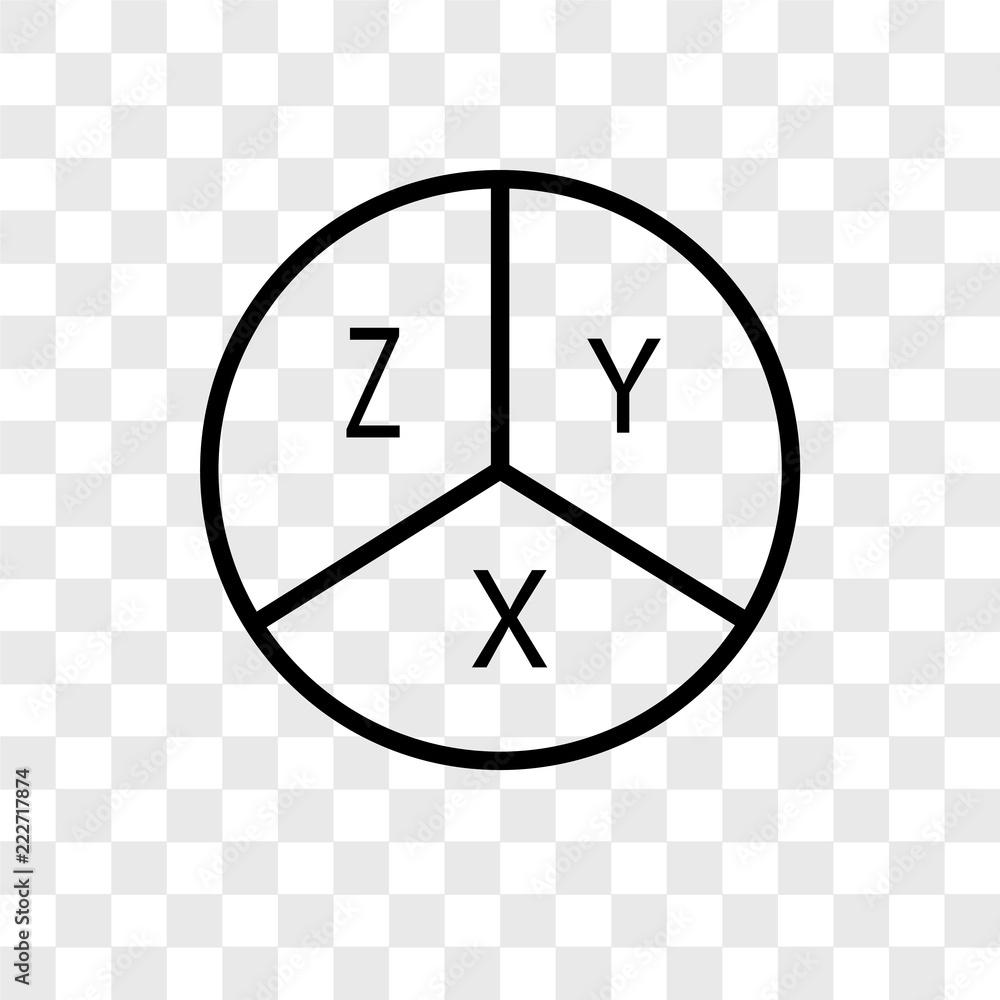 equation icons isolated on transparent background. Modern and editable ...