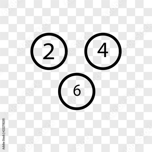 addition icons isolated on transparent background. Modern and editable ...