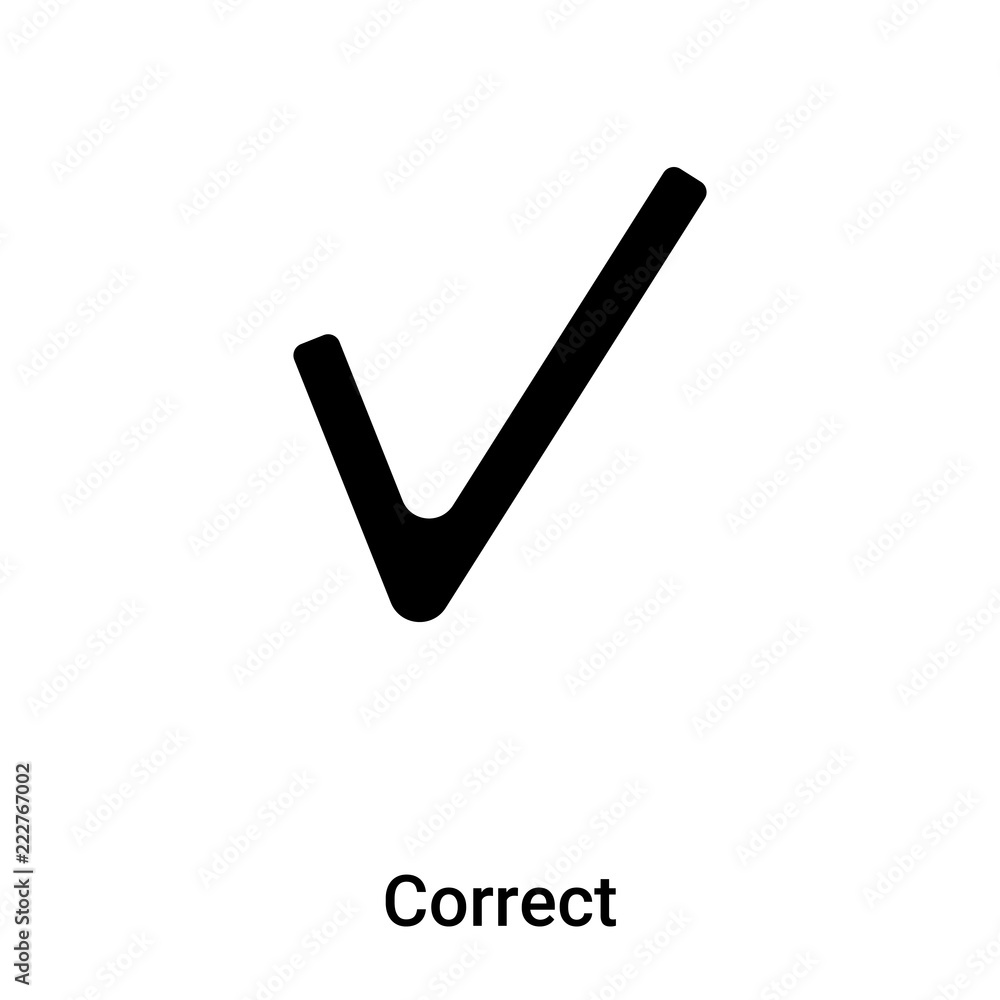 Correct Icon Vector