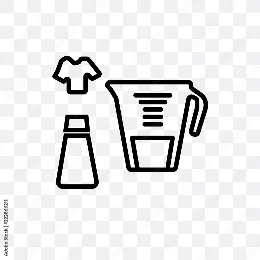pitcher with levels icon isolated on transparent background. Simple and ...