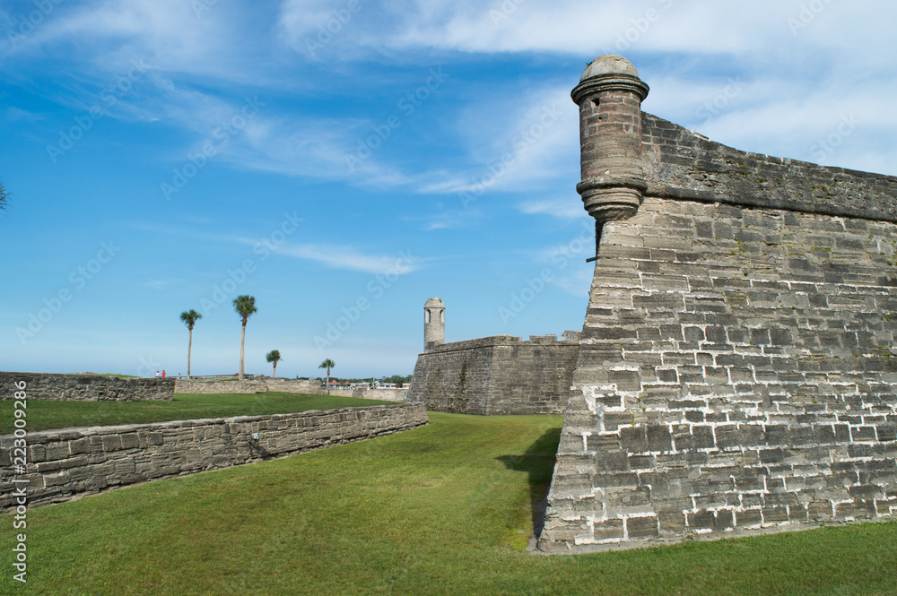 Castillo de San Marcos. Saint Augustine, Florida, United States ...