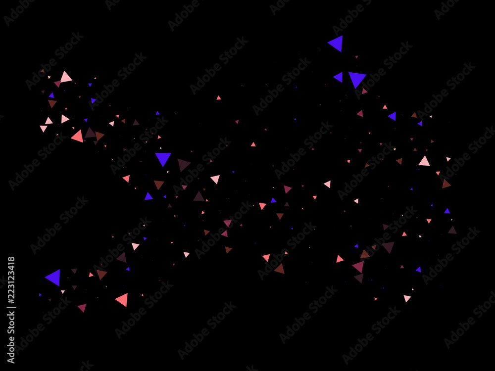 Bang, Blast, Moved Particles, Vector Explosion Border. Broken Glass ...